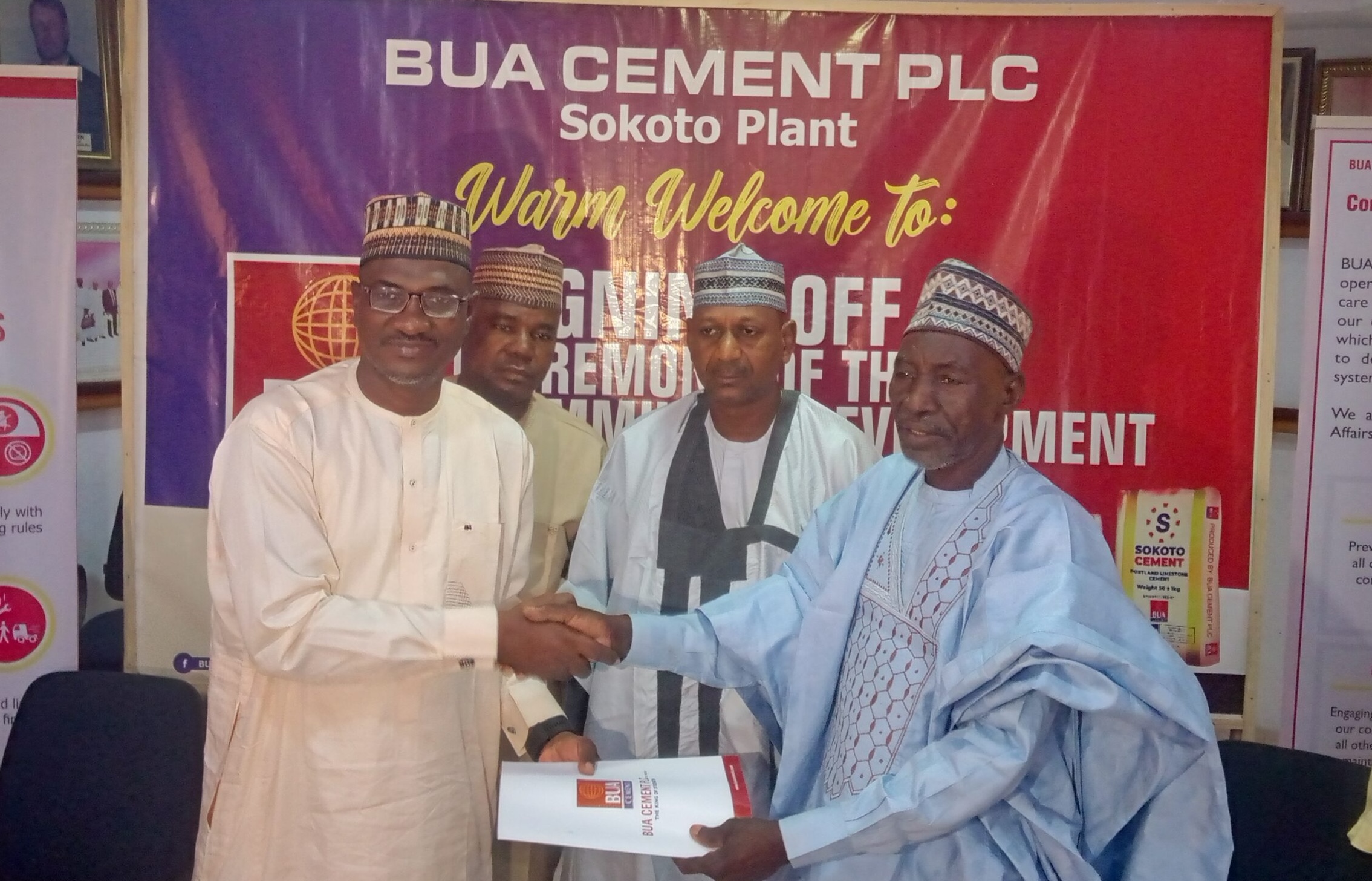 BUA Cement Seals 5-Year Deal with Sokoto Communities